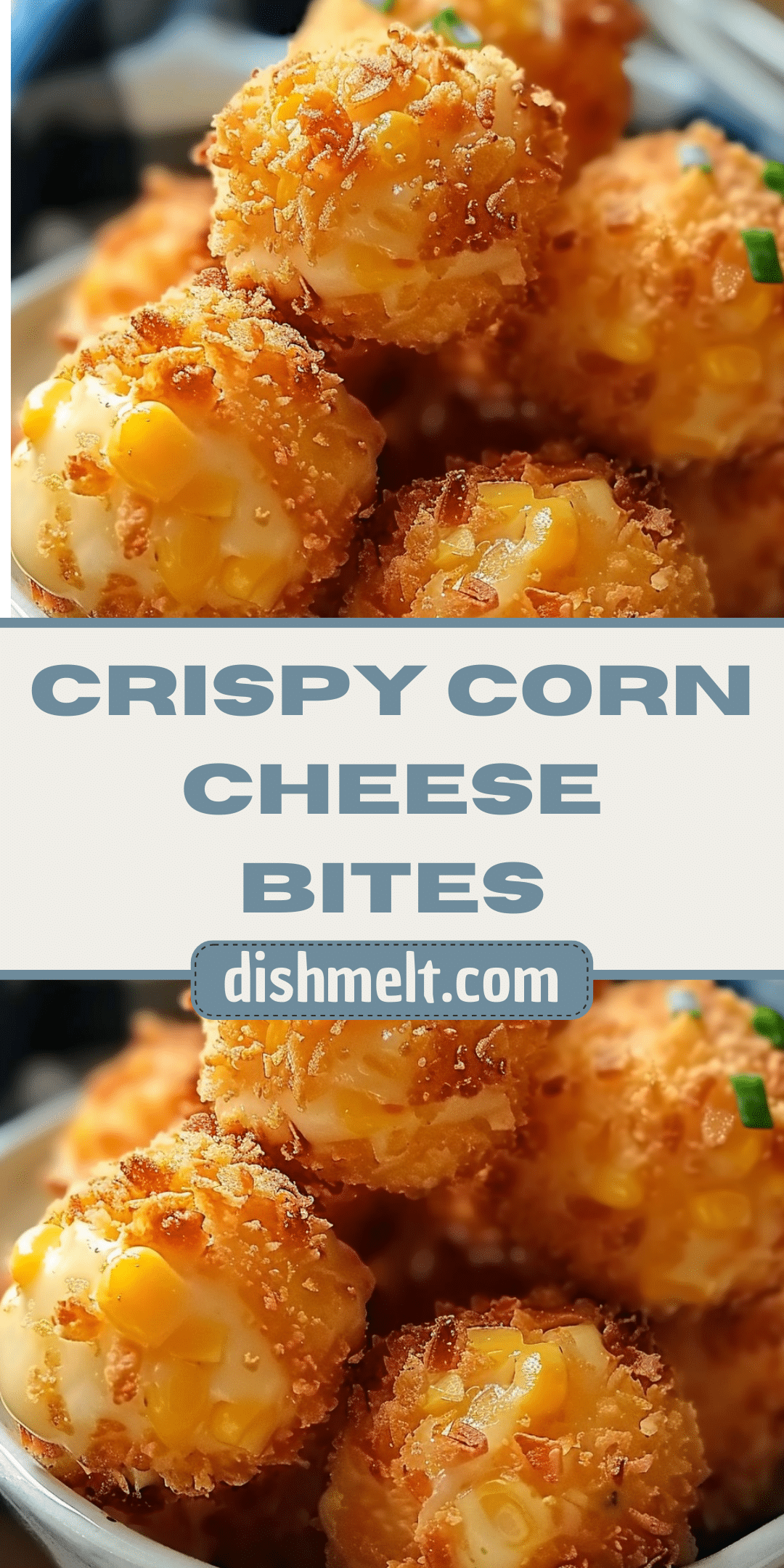 Crispy Corn Cheese Bites | Dish Melt