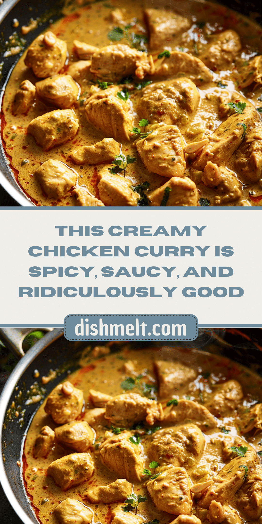 Custom-Crafted Creamy Chicken Curry Recipe | Dish Melt