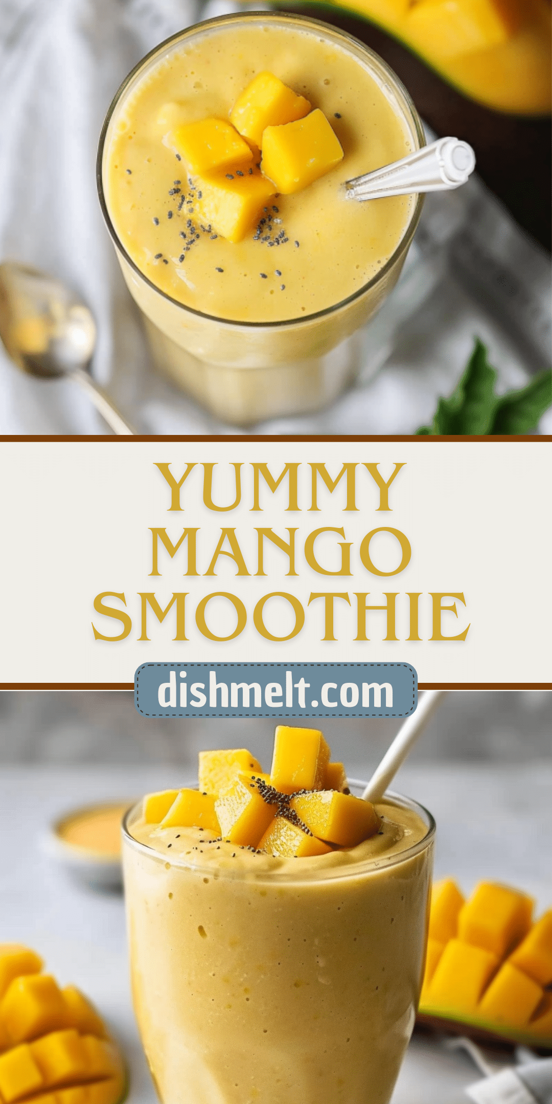 Peanut Butter Banana Smoothie | Dish Melt