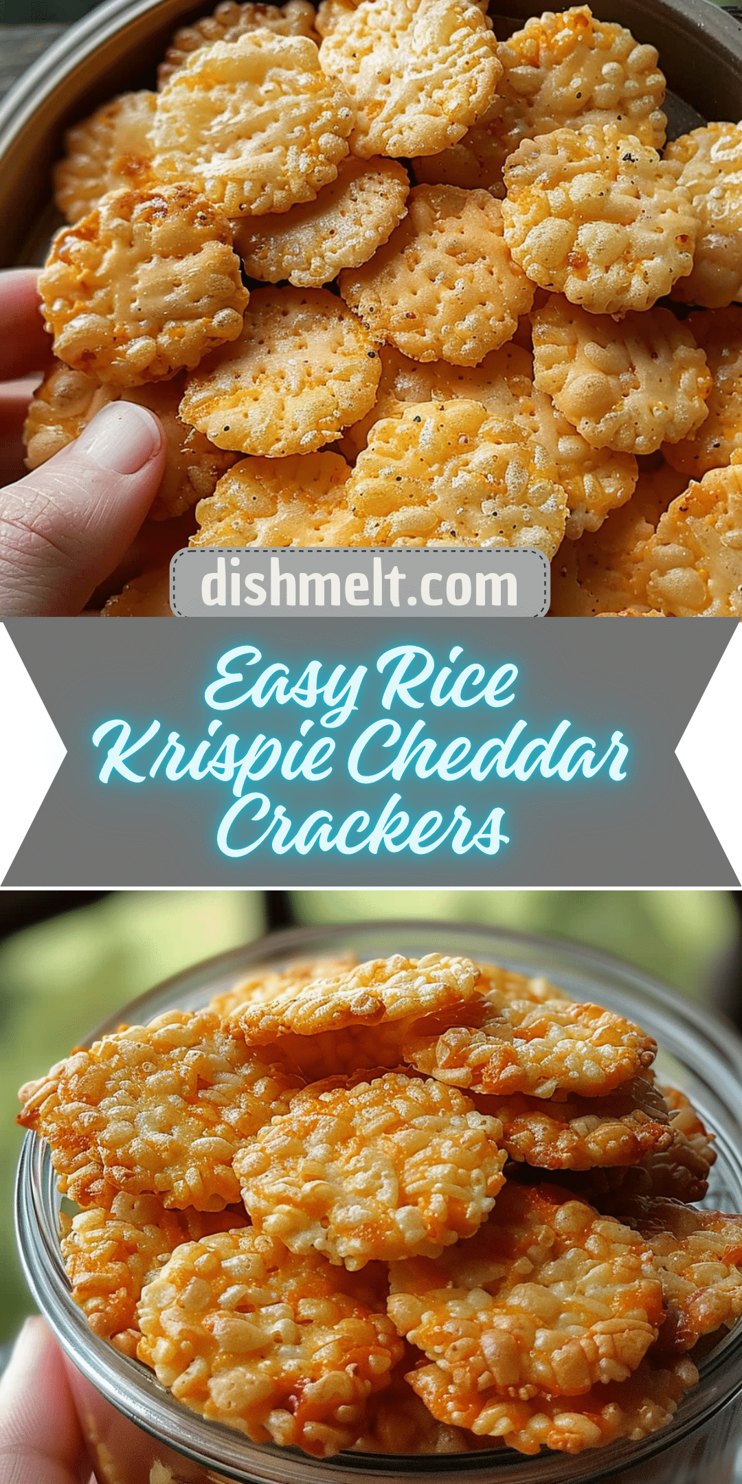 Rice Krispie Cheddar Crackers | Dish Melt