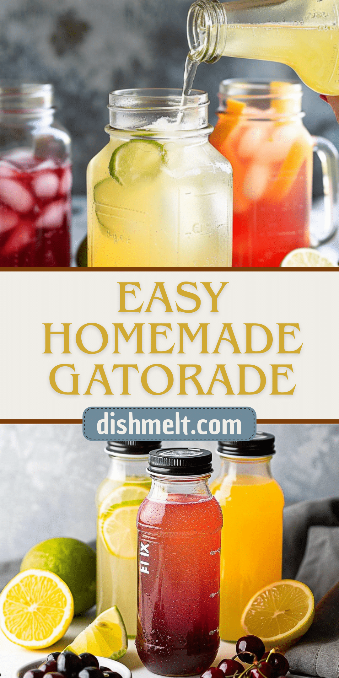 Homemade Gatorade Recipe | Dish Melt