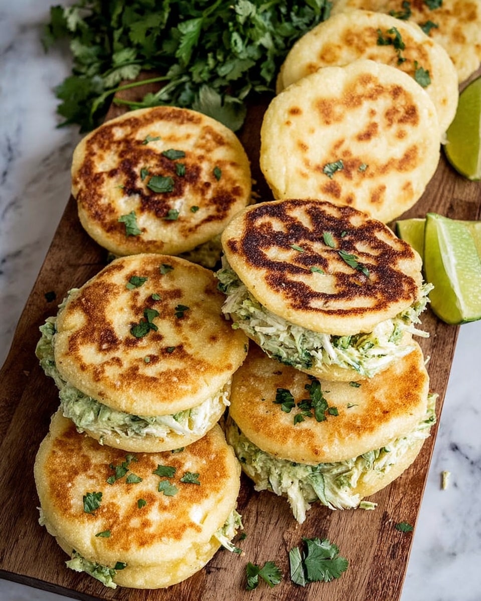 Homemade Arepa with Reina Pepiada: Authentic Venezuelan Flavor