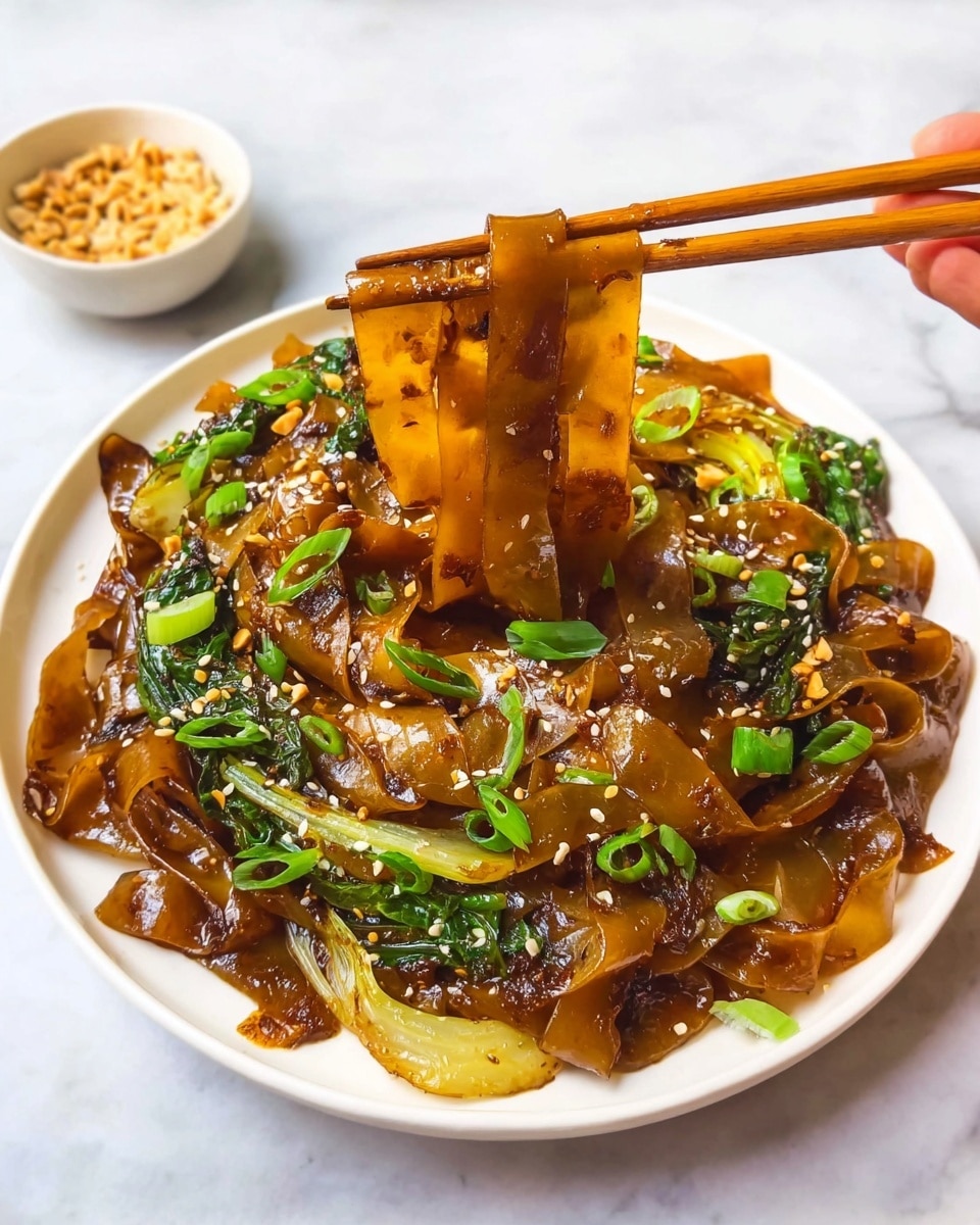 Quick and Chewy Rice Paper Noodles in 5 Minutes