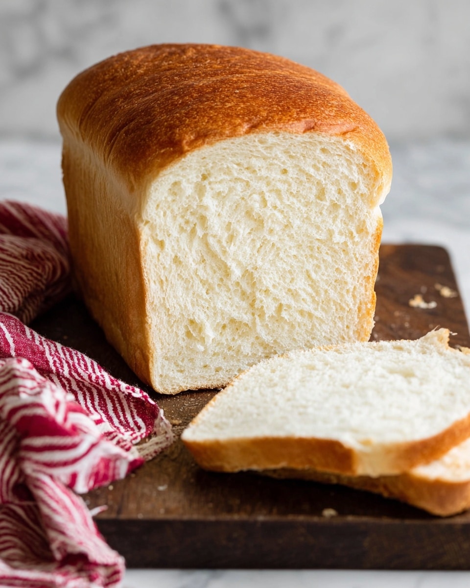 Basic Homemade White Bread Soft Fluffy Fresh